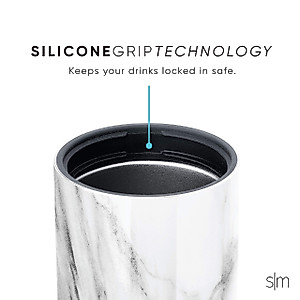 Simple Modern Skinny Can Cooler for Slim Beer and Hard Selzer | Vacuum Insulated Stainless Steel Drink Sleeve Holder Gift for 12oz Slim Cans | Ranger Collection | Midnight Black