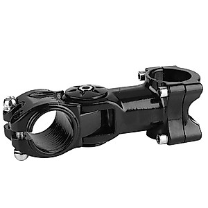 Tharyee Mountain Bike Stem,Bike Stem,31.8mm/28.6mm Adjustable Angle Road Mountain Bike Stem Aluminium Alloy Bike Stem