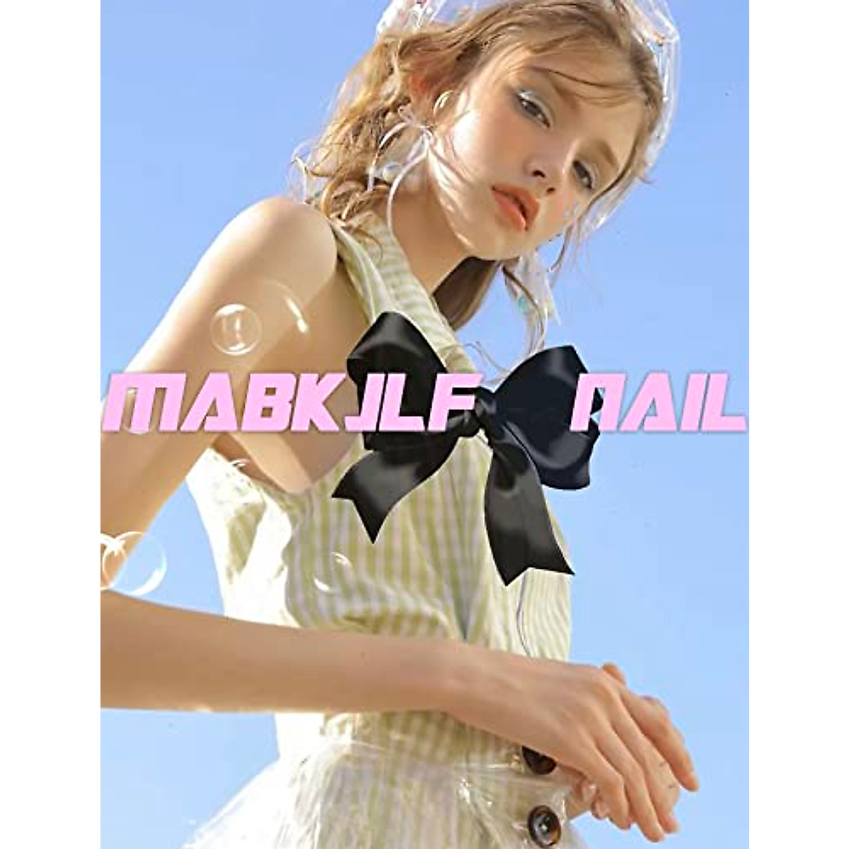 Short Press on Nails Square MABKJLF Fake Nails Purple Solid Color Full Cover False Nails with Designs Glossy False Nails with Nail Glue Artificial Acrylic Nails for Women Girls 24 Pcs