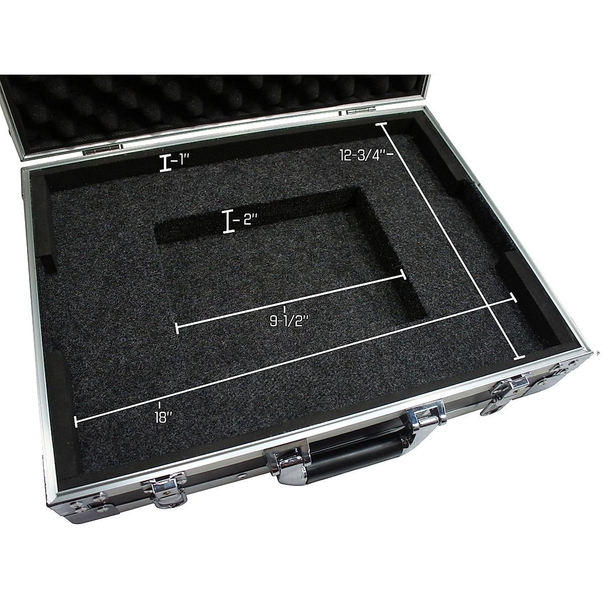 Harmony Audio Cases HCLAP17 Universal 17" Laptop Computer Flight Custom Hard Case