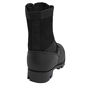 Rothco 8'' GI Type Jungle Boot, Black, 10