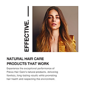 PREVIA Dry Shampoo - Volumizing Spray with Tapioca Starch for All Hair Types | Natural Oil Control & Freshness Between Washes - Vegan, Paraben-Free, Sulfate-Free Verbascum Flower - 6.7 oz