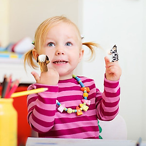 RIY 10Pcs Story Time Finger Puppets - Old Macdonald Had A Farm Educational Puppets Easter Basket Stuffers