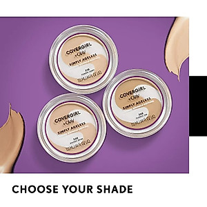 COVERGIRL & Olay Simply Ageless Instant Wrinkle Defying Foundation and Simply Ageless 3-in-1 Liquid Foundation, Classic Ivory Bundle, Variety Pack, 1 Fl Oz