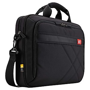 Case Logic 17-Inch Laptop and Tablet Briefcase, Black (DLC-117)