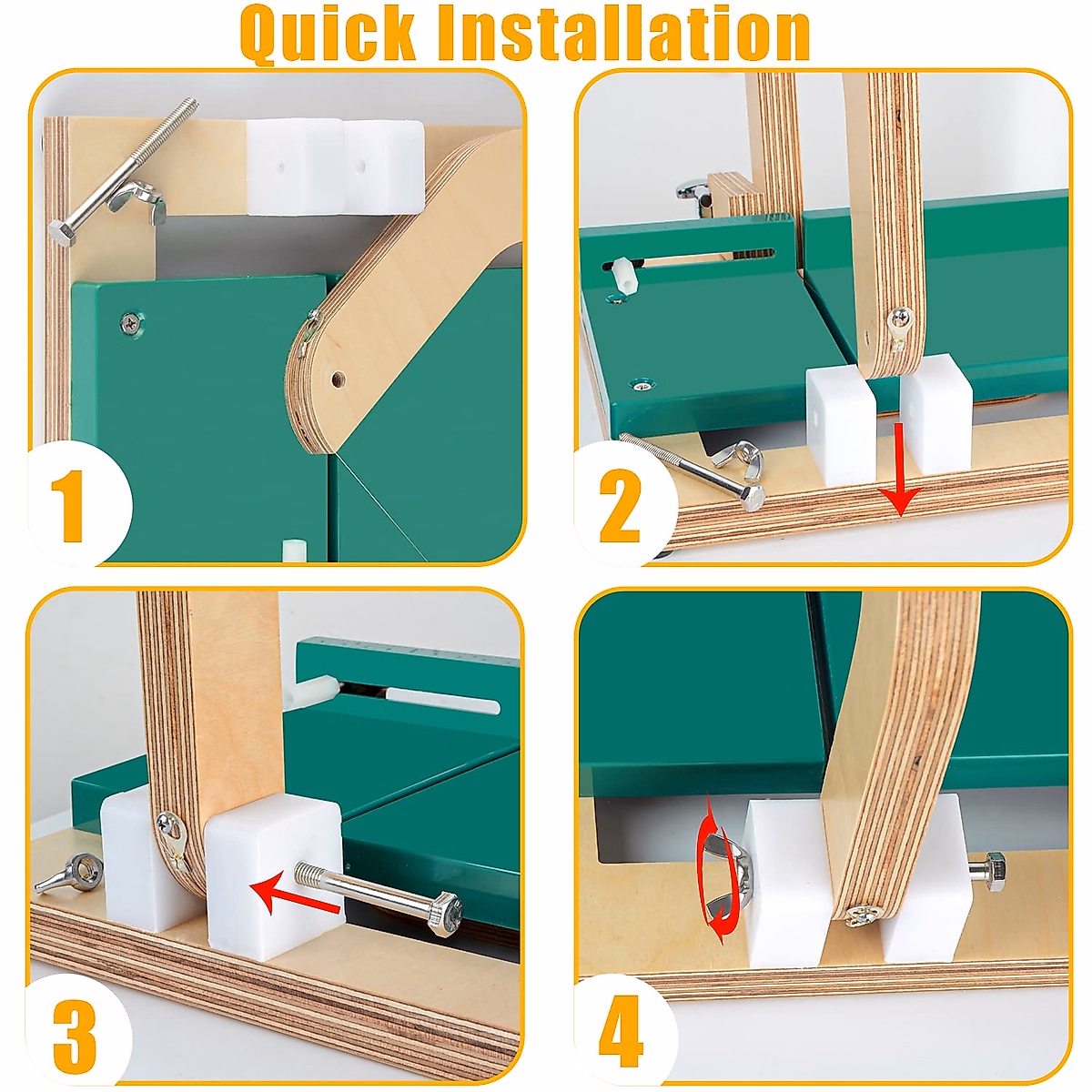 Soap Cutter with Adjustable Cutting Wire, Soap Slicer Tool for DIY Soap, Cheese, Butter, Cake, Bread Making (Wooden)