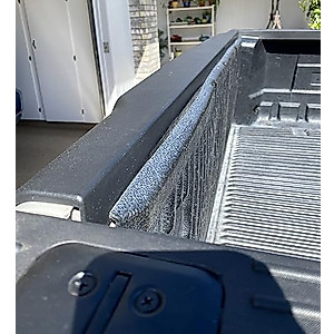 ECOTRIC Tailgate Top Cap Protector Molding Trim Cover for 2008-2016 Ford F250 F350 F450 Super Duty Replace for BC3Z-9940602-B FO1904104