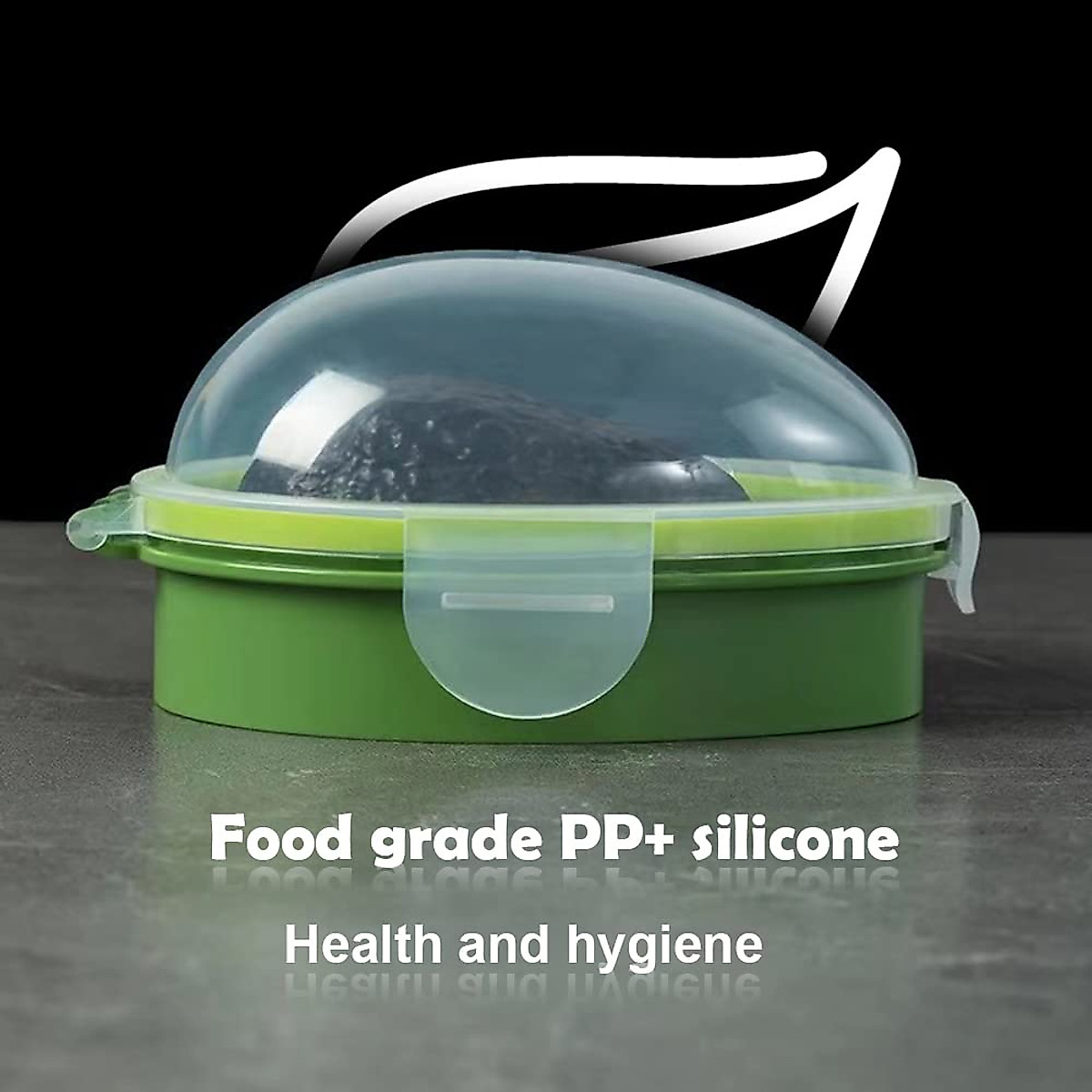 Avocado Saver Holder, Avocado Saver Keeper, Avocado Container Storage Box Reusable Food Crisper Fruit Keeper for Refrigerator, Keep Your Avocados Fresh