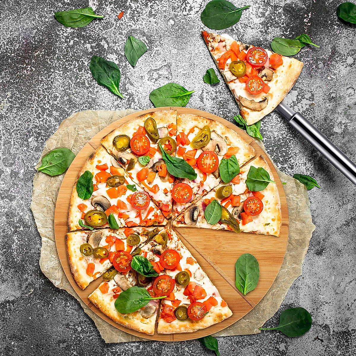 Cake Knife and Server Set, Xafissy 3PCS Stainless Steel Cake Cutting Set with Faux Crystal Handle for Wedding Cake Birthdays Anniversaries Parties Holiday Thanksgiving Christmas Dessert