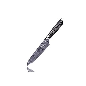 Utility Knife, Petty Knife, 5 Inch High Carbon German Steel Blade with Comfortable Ergonomic Handle, Anti Rust and Wear Resistant, Suitable for Restaurant and Home Kitchen-Kitchen Emperor