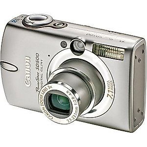 Canon Powershot SD500 7.1MP Digital Elph Camera with 3x Optical Zoom