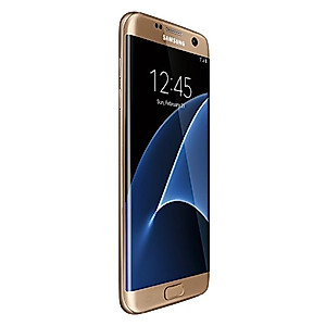 Samsung Galaxy S7 Edge Factory Unlocked Phone 32 GB - Internationally Sourced (Middle East/African/Asia) Version G935FD- Platinum Gold