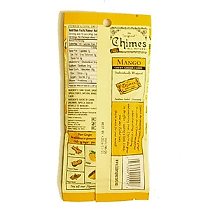 Chimes' Ginger Chews - Variety 3 Pack - Original, Mango, and Orange