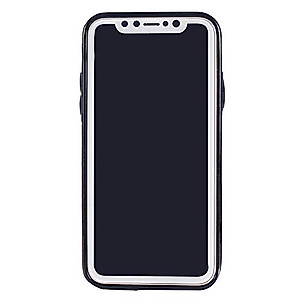 Bisexual Pride Heart Wallet Phone Cases Fashion Leather Design Protective Shell Shockproof Cover Compatible with iPhone X/XS