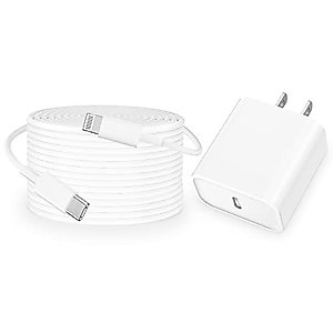 [Apple MFi Certified] iPhone Fast Charger, Veetone 20W PD Type C Power Wall Charger Travel Plug with 6FT USB C to Lightning Quick Charging Sync Cord Compatible for iPhone 14/13/12/11/XS/XR/X 8/SE/iPad
