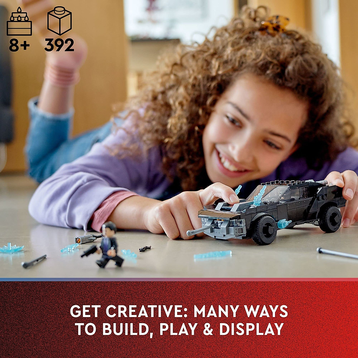 LEGO DC Batman Batmobile: The Penguin Chase 76181 Car Toy, Gift Idea for Kids, Boys and Girls 8 Plus Years Old with Batman Minifigure and The Penguin Minifigure, Super Heroes Set