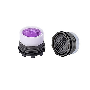 QLXHBOT 10Pcs Faucet Aerator M16.5, Aerator Replacement for Sink Faucet Flow Restrictor, Kitchen Cache Aerators Bathroom Sink Aerator with 2 Pcs Key Removal Wrench Tool (16.5 MM)