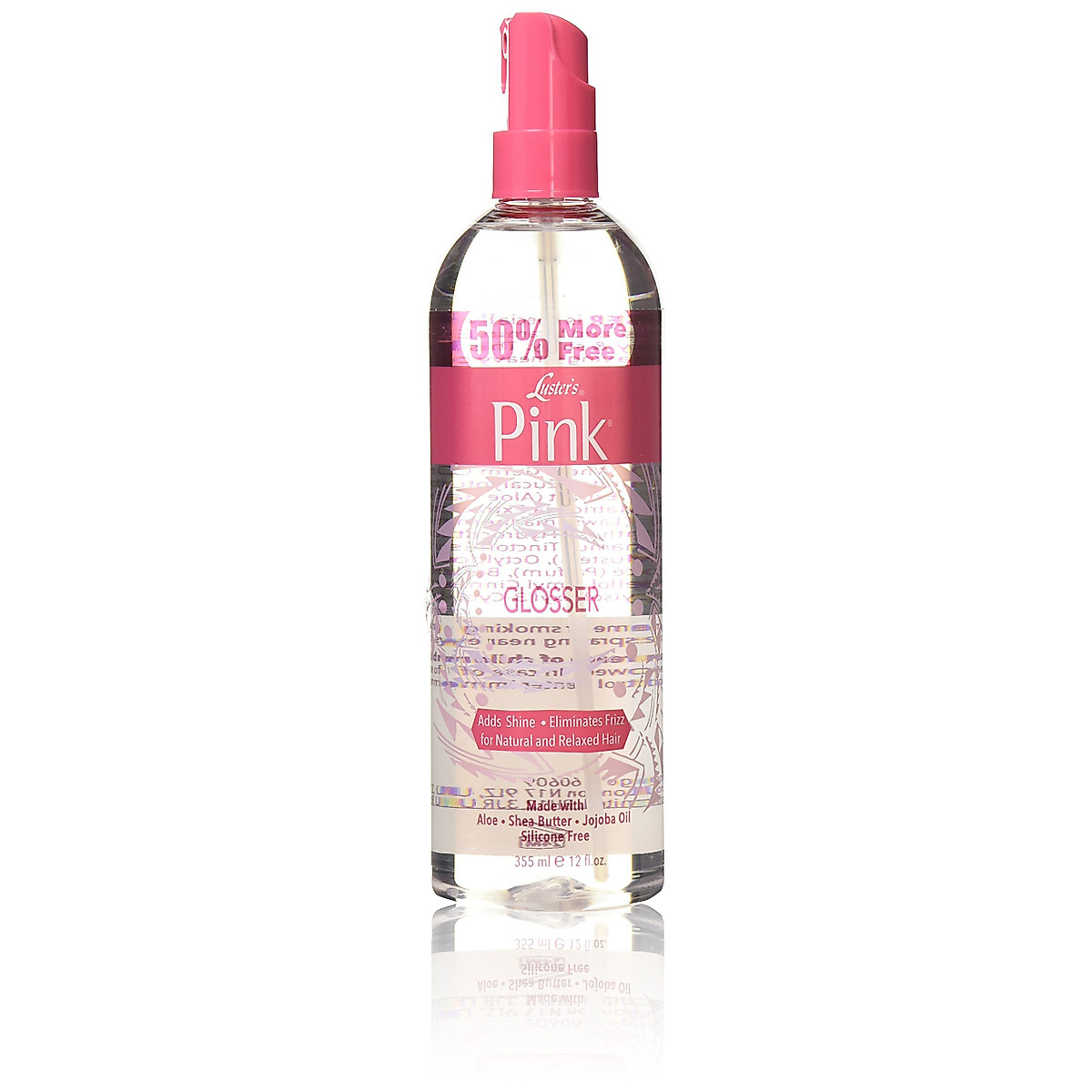 Luster's Pink Glosser with Shea Butter Bonus, 12 Fl Oz
