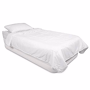 SoundAsleep Dream Series Luxury Air Mattress with ComfortCoil Technology & Built-in High Capacity Pump for Home & Camping- Double Height, Adjustable, Inflatable Blow Up, Portable - Twin Size