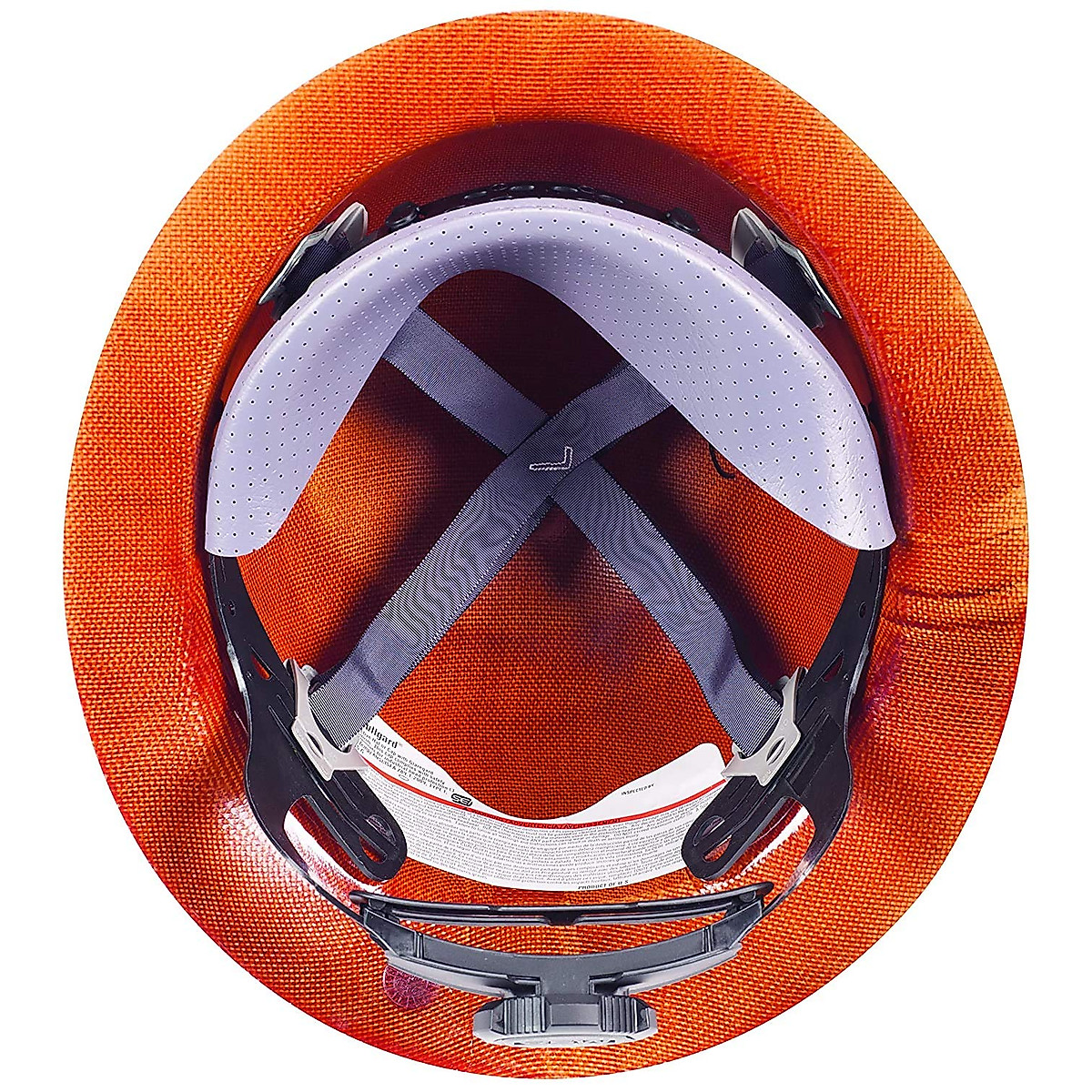 MSA 475407 Skullgard Full-Brim Hard Hat & Klein Tools 5416TFR Tool Bag, Flame Resistant Canvas Bag for Bolt Storage with Double Reinforced Bottom and Tunnel Connect, 5 x 10 x 9-Inch