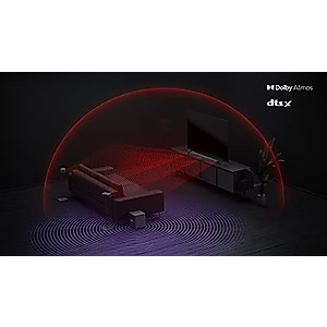 VIZIO M-Series 5.1 Premium Sound Bar with Dolby Atmos, DTS:X, Bluetooth, Wireless Subwoofer, Voice Assistant Compatible, Includes Remote Control - M51ax-J6