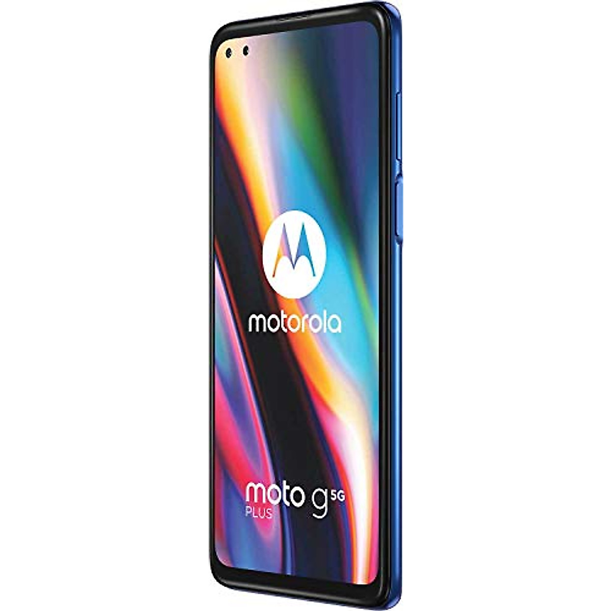 Moto G Plus 5G Dual-SIM 128GB ROM + 4GB RAM (GSM Only | No CDMA) Factory Unlocked Android Smartphone (Surfing Blue) - International Version