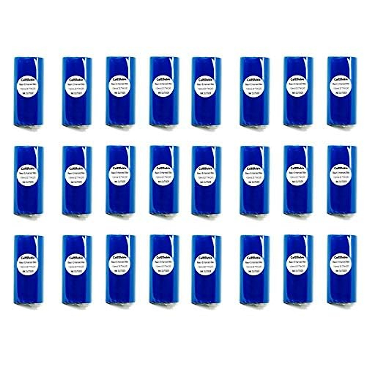 Calculable 24 Rolls 4.33" x243' (110mm X 74m) Thermal Transfer Wax Ribbon Barcode Ribbons Wax Ribbons 1inch Core and 1/2inch Vice Core for Datamax Zebra Intermec Sato Eltron