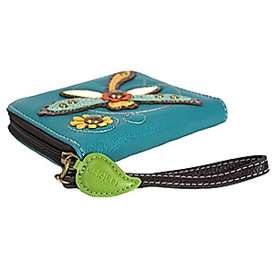 Chala Dragonfly Zip-Around Wallet/Wristlet