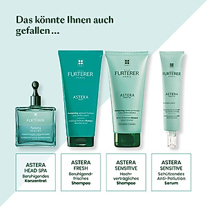 Rene Furterer ASTERA FRESH Soothing Freshness Serum - Cool & Soothe Sensitive Scalps - Mint & Eucalyptus - Paraben & Silicone-Free - 2.5 fl. oz.
