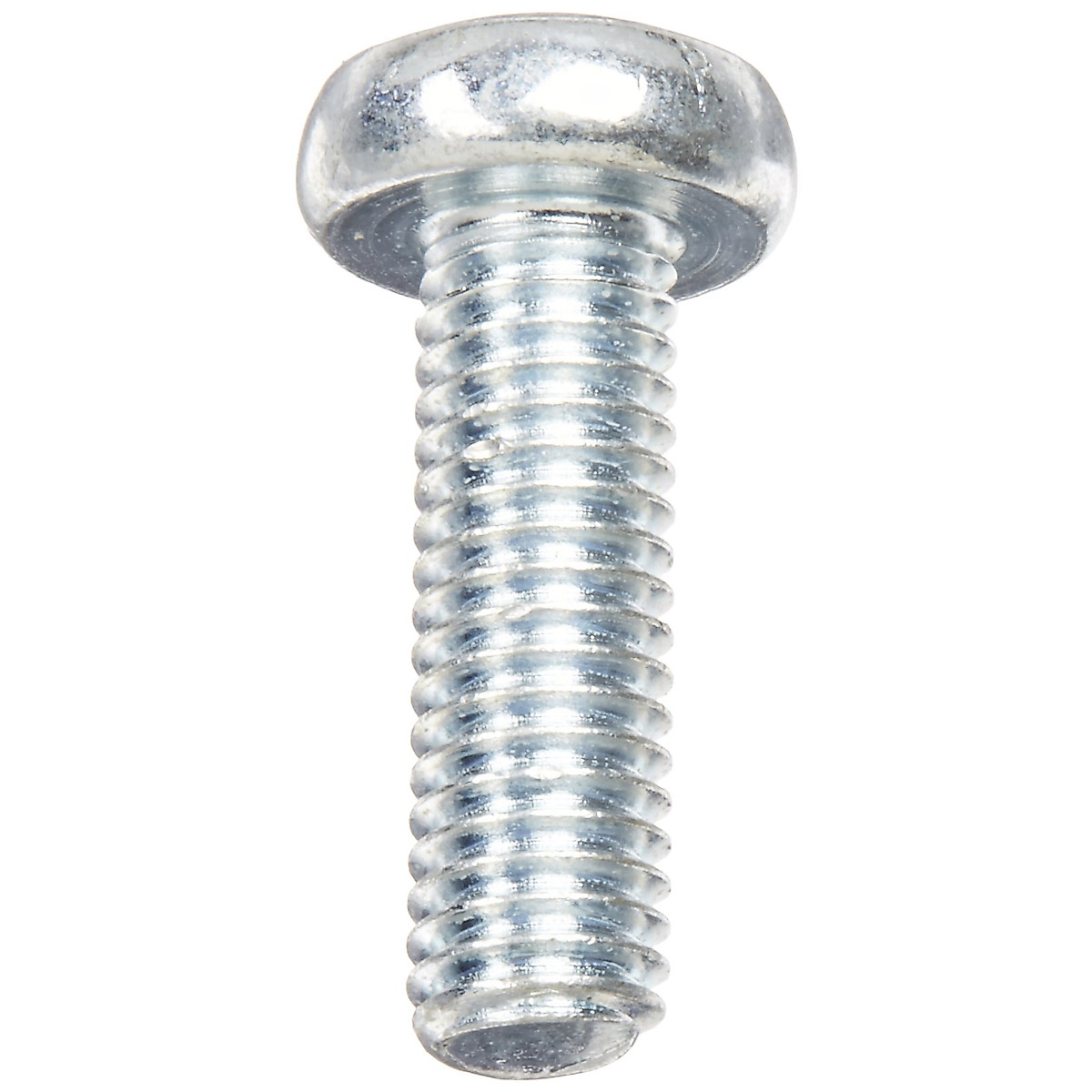Small Parts MI5167045T Steel Pan Head Machine Screw, Zinc Plated, Meets ISO 7045, T25 Star Drive, M5-0.8 Thread Size, 16 mm Length, Fully Threaded, Import (Pack of 100)