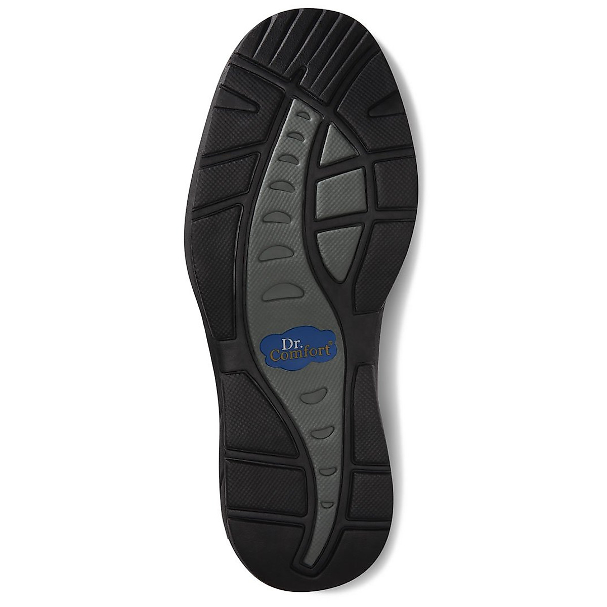 Dr. Comfort Men's Ranger Black Diabetic Hiking Boots