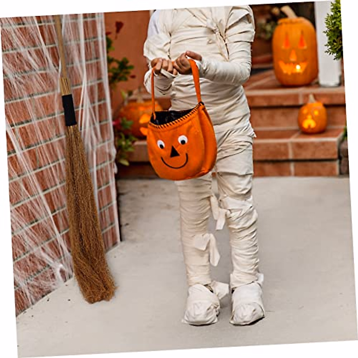 2 Pcs Halloween Broom Halloween Witch Broom Props Housekeeping Cleaning Tool Retractable Broom Portable Kids Halloween Costume Halloween Witch Besom Party Supplies Child Aldult