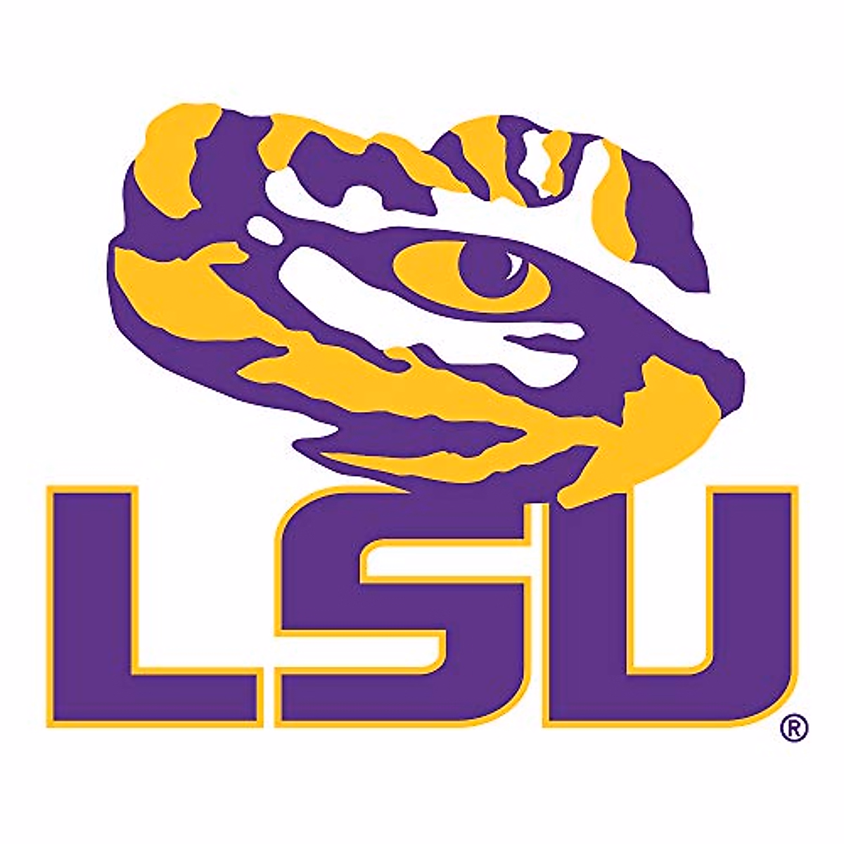 THERMOS LSU Tigers, Torn Tiger STAINLESS KING Stainless Steel Travel Tumbler, Vacuum insulated & Double Wall, 16oz