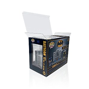 EcoTEK Protectors Compatible with Funko POP Town Vinyl Figures Strong Pop Protector, Crystal Clear Case, Heavy Duty Acid Free w/ Protective Film & (5 Pack)
