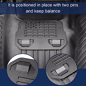 Sulokiy Rear Back Seat Dual Drink Water Cup Holder Compatible with for Ford Bronco 4 Door 2021-2023 with Magnetic Base Installation Storage Organizer Box Tray