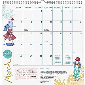 My Perfectly Imperfect Life Wall Calendar 2021: A Year of Letting Go