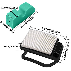 20 083 02 Air Filter & 20 083 03-S Pre Filter for Kohler SV470-610 KH 20 883 02 S1 20 883 06 S1 20-083-06-S 20-083-03S 20 789 01-S Craftsman 24642 Toro 98018