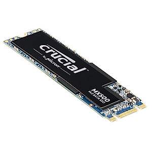 Crucial MX500 1TB M.2 SATA 6Gb SSD CT1000MX500SSD4 Bundle with 32GB (2 x 16GB) DDR4 PC4-21300 2666MHz Memory Kit CT2K16G48FD8266 Compatible with Laptops and Notebooks