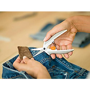 Fiskars 1905001001 Softouch Scissors, 5 in. Length, 1-3/4 in. Cut