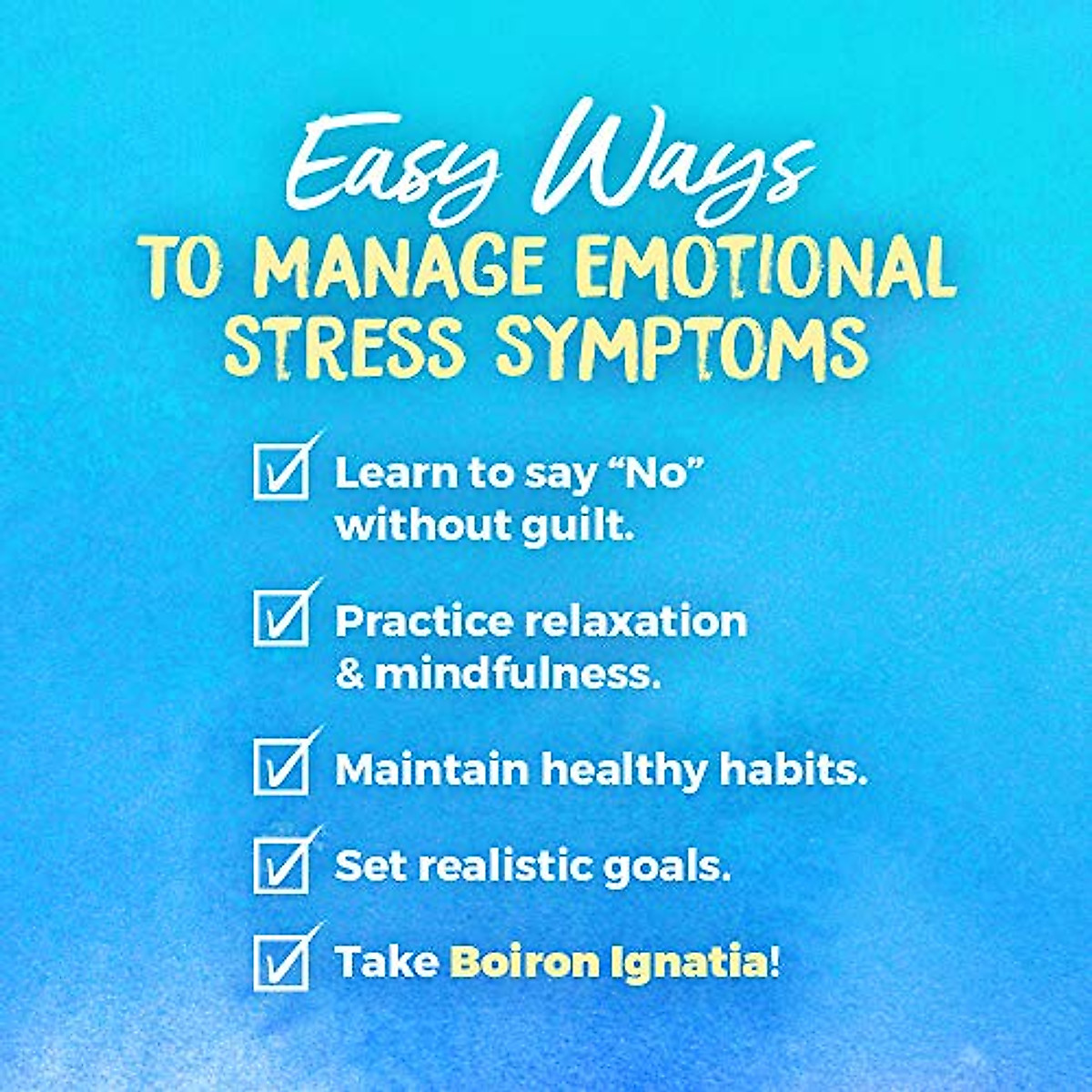 Boiron Ignatia Amara 30C Homeopathic Medicine for Relief from Emotional Stress, Hypersensitivity, Irritability, and Moodiness - 80 Count (Pack of 3)