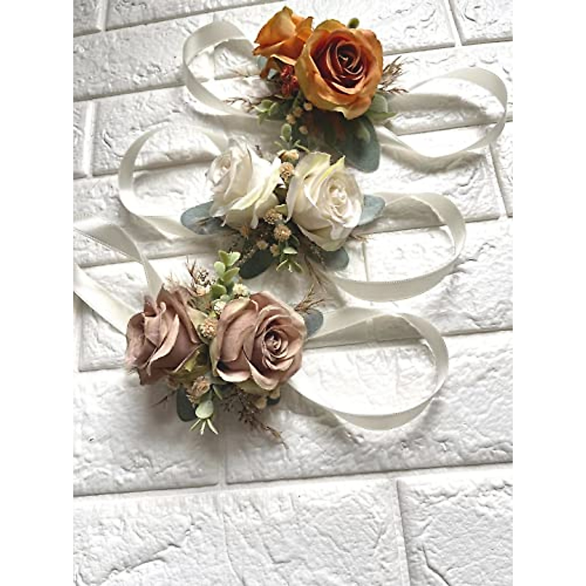 Corsages Wristlets Wrist corsages (Orange)