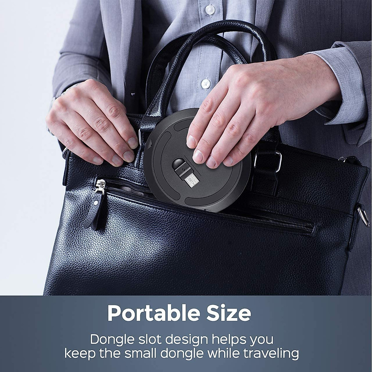 EMEET Luna Black + Luna Gray USB Bluetooth Speakerphone