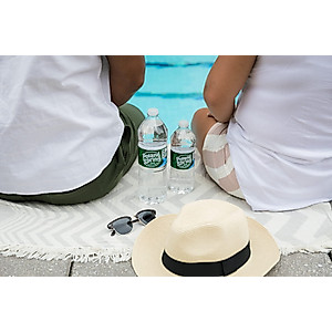 Poland Spring 100% Natural Premium Spring Water - Small, Mini 8 Fl Oz Bottles | Pack of 24