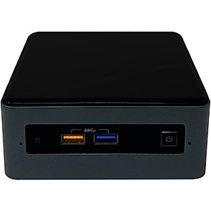 Intel NUC7CJYHN Mini PC NUC Kit - Intel Celeron J4005 Dual-Core Processor up to 2.70 GHz, 8GB DDR4 Memory, 128GB Solid State Drive, Intel UHD Graphics, Windows 10 Pro