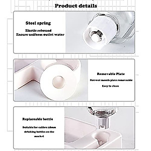 Double Dog Cat Bowls - Pets Water and Food Bowl Set with Automatic Water Bottle, Raised Pet Feeder Bowl for Cats and Small Dogs