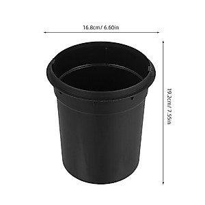 HOLIDYOYO Bucket Liner, 3L Trash Can Inner Bucket Replacement Plastic Pail Liner Insert Paint Pressure Pot Tank Liners Wastebasket Garbage Container