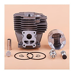 HCOWL 52mm Big Bore Cylinder Piston Kit Compatible with Stihl MS441 MS441C Chainsaw #1138 020 1201 Motosierra Garden Accessories