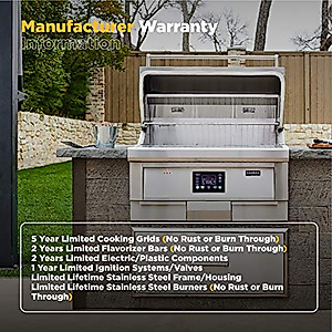 Coyote 36 Inch Built In Pellet Grill, Stainless Steel, 787 sq. inch Cooking Area - C1P36