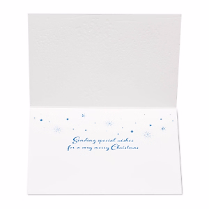 Papyrus Boxed Christmas Cards with Envelopes, Designed by House of Turnowsky, Special Wishes, Christmas Trees (14-Count)