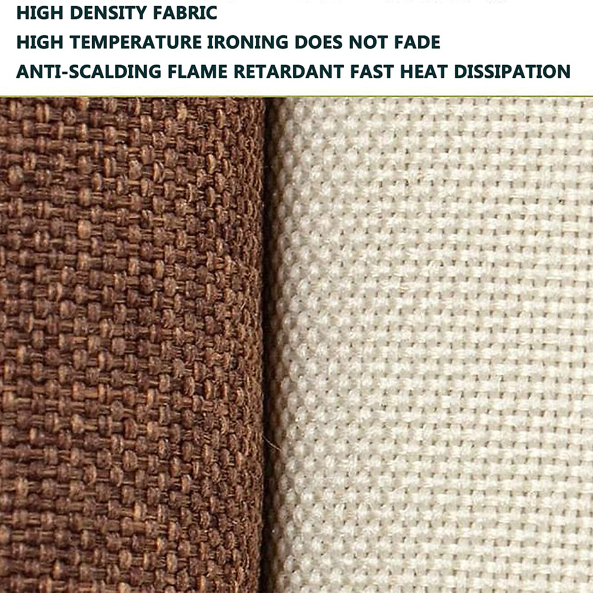 Ironing Board, Folding Detachable Solid Wooden Ironing Board with Temporary Placement of Wooden Hangers, 3 Levels Adjustable Height, for at Home Apartment Laundry Room Small Spaces